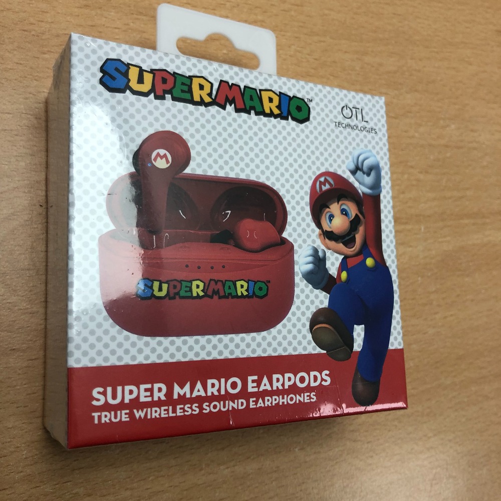 New OTL TWS Super Mario Earpods (Red) /Earpods OTL TWS Super Mario ...
